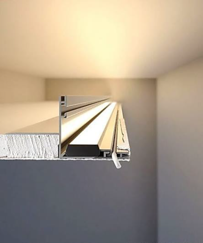 Perfil arquitectónico Modelo ASI LR - led-iluminacion.es